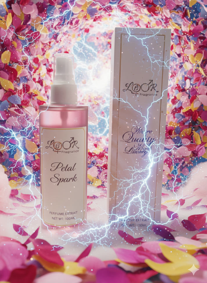 Petal Spark Perfume Extrait 100ml for Women | Leor Fragrance